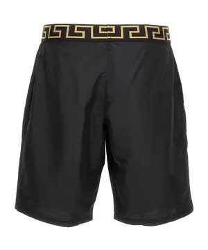 Versace Greca Border Swim Shorts