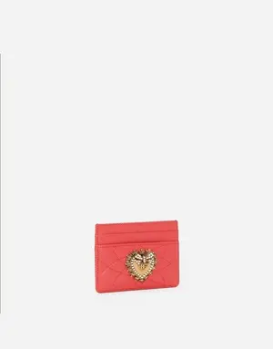 Dolce & Gabbana Dolce Gabbana Devotion Logo Plaque Cardholder
