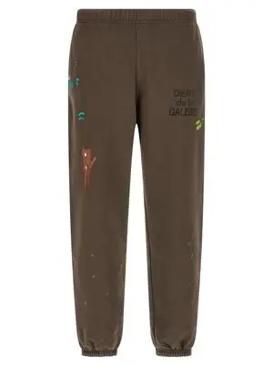 GALLERY DEPT. Gd French Logo' Joggers - Brown