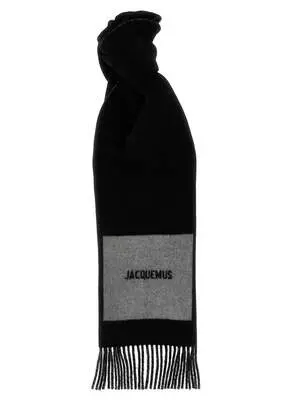 Jacquemus L'echarpe Rond Carré Scarf - Multicolor