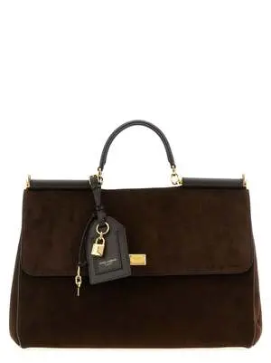 Dolce & Gabbana My Sicily' Large Handbag - Brown