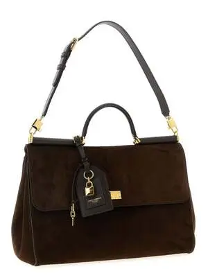 Dolce & Gabbana My Sicily' Large Handbag - Brown