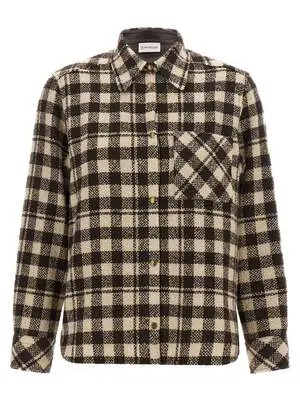 Moncler Checked Shirt - Brown