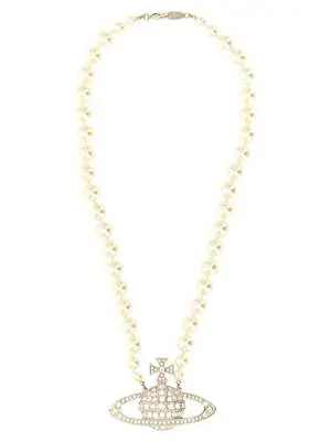 VIVIENNE WESTWOOD Man. Bas Relief Pearl' Necklace