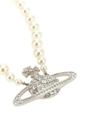 VIVIENNE WESTWOOD Man. Bas Relief Pearl' Necklace