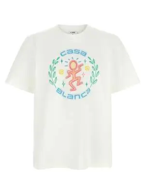 Casablanca Dance Joy' T-shirt - White