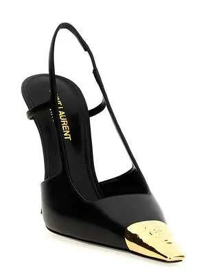 Saint Laurent Jeanne' Pumps - Black