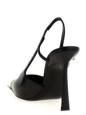 Saint Laurent Jeanne' Pumps - Black