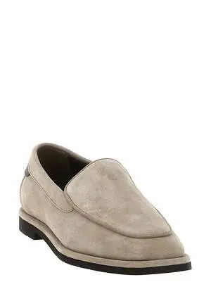 Brunello Cucinelli Monile' Suede Loafers