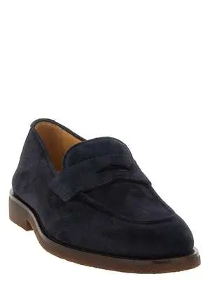 Brunello Cucinelli Penny Loafer' Loafers - Blue