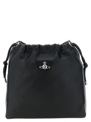 VIVIENNE WESTWOOD Hilary' Bucket Bag - Black