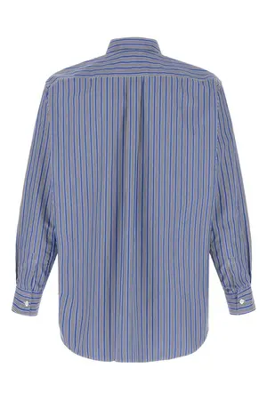 Comme Des Garçons Striped Cotton Shirt