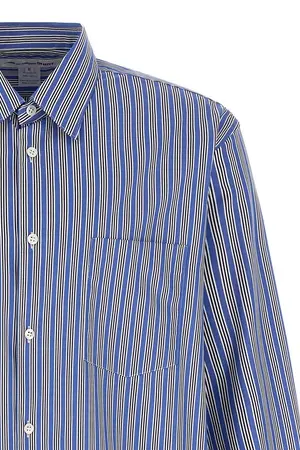 Comme Des Garçons Striped Cotton Shirt