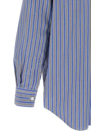 Comme Des Garçons Striped Cotton Shirt