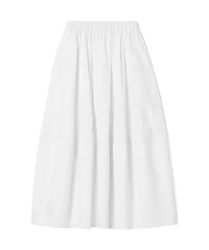 Co Elasticated-waistband Midi Skirt