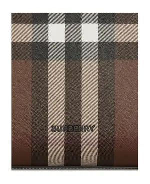 Burberry Denny Checked Tote Bag