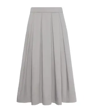 Max Mara Pleated Midi Skirt - No