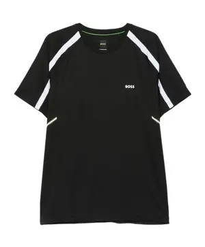 Hugo Boss Logo-print Panelled T-shirt