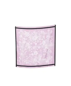 Gucci Printed Silk Foulard - Pink
