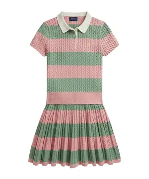 Ralph Lauren Polo Shirt And Skirt Set - Pink