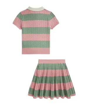 Ralph Lauren Polo Shirt And Skirt Set