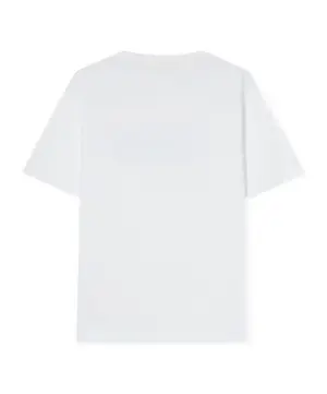 Off-White Big Bookish Stamp Cotton T-shirt - White