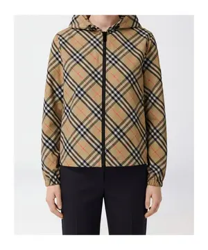 Burberry Check Salcombe Hooded Jacket
