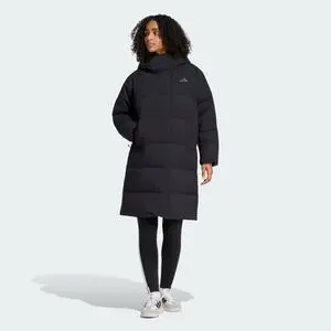 Adidas Helionic Down Puffer Coat - Black