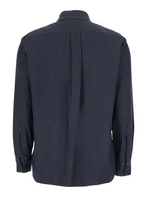 Max Mara Logo Embroidered Classic Shirt