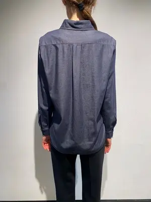 Max Mara Logo Embroidered Classic Shirt