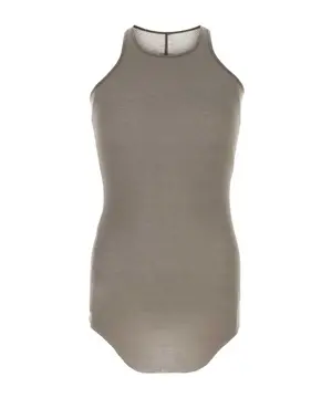 Rick Owens Ribbed Racerback Tank Top