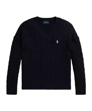 Polo Ralph Lauren Cable-knit V-neck Sweater