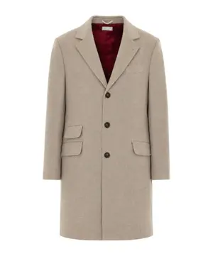 Brunello Cucinelli Single Breasted Button-up Coat
