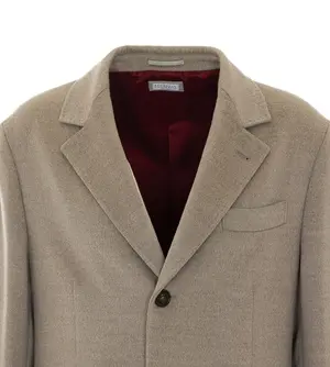 Brunello Cucinelli Single Breasted Button-up Coat