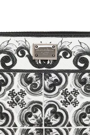 Dolce & Gabbana Dolce Gabbana Logo-plaque Zipped Wallet