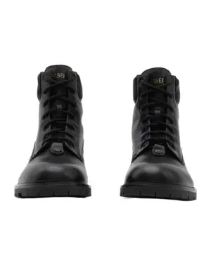 Burberry Leather Durham Boots