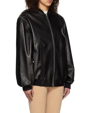 Magda Butrym Oversized Zip-up Bomber Jacket