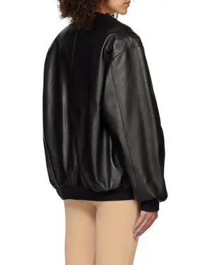 Magda Butrym Oversized Zip-up Bomber Jacket