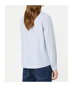 Max Mara Cotton Oxford Shirt Navy