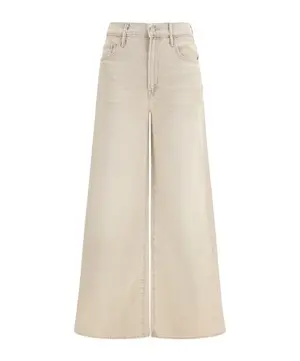 MOTHER Wide-leg High-rise Jeans