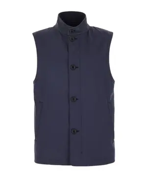 Zegna Single-breasted Vest - Blue