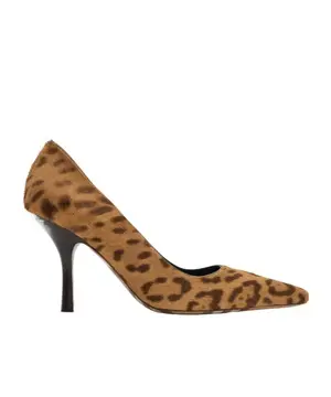 Burberry Leopard Print Dame High Pumps - Leopard/black