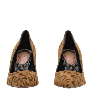Burberry Leopard Print Dame High Pumps