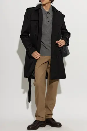 Burberry Wool Trench Coat ‘kensington