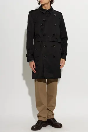 Burberry Wool Trench Coat ‘kensington