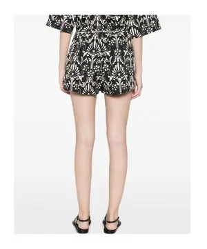 Pinko Bema Printed Drawstring Shorts