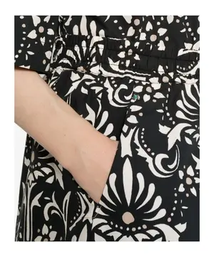 Pinko Bema Printed Drawstring Shorts
