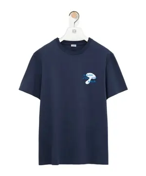 Loewe Cosima Von Bonin Logo T-shirt - Navy Blue