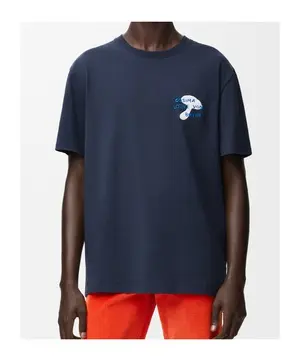 Loewe Cosima Von Bonin Logo T-shirt - Navy Blue