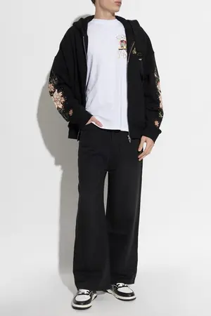 Amiri Sweatshirt With Colorful Embroidery And Shimmering Sequins